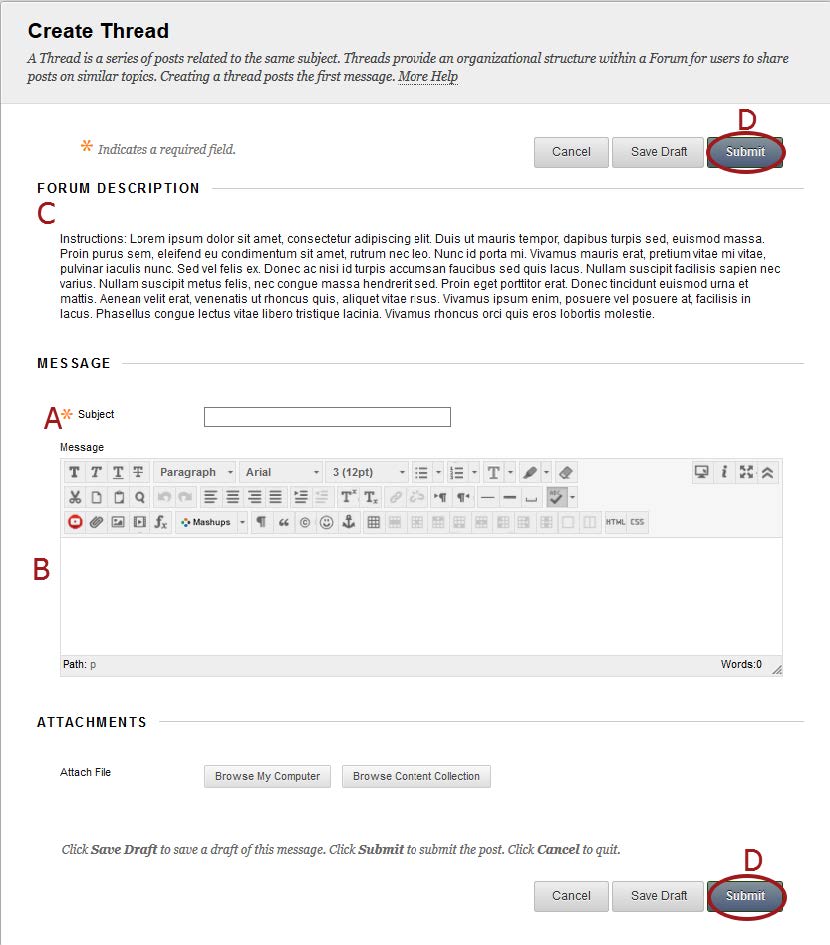 Discussion Board for Students – Online Education Services Support Blog